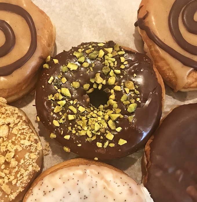 Chocolate meets pistachio in a marriage so perfect you'll want to renew their vows every morning for breakfast.