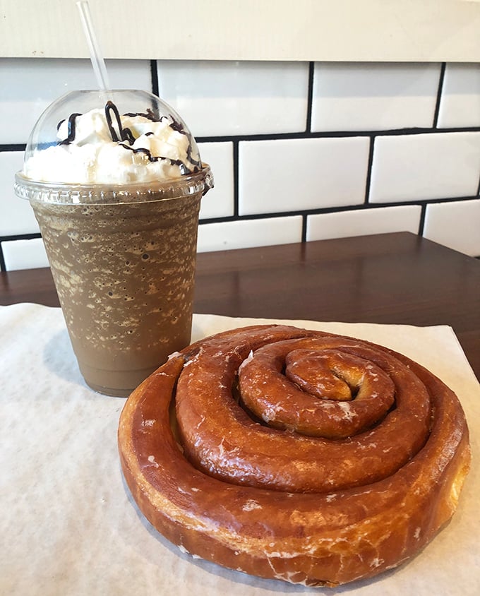 The cinnamon roll—nature's perfect spiral, mathematically designed to deliver maximum happiness with each concentric bite.