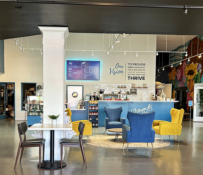 The in-house coffee shop provides the perfect refueling station when your treasure hunting stamina begins to wane.