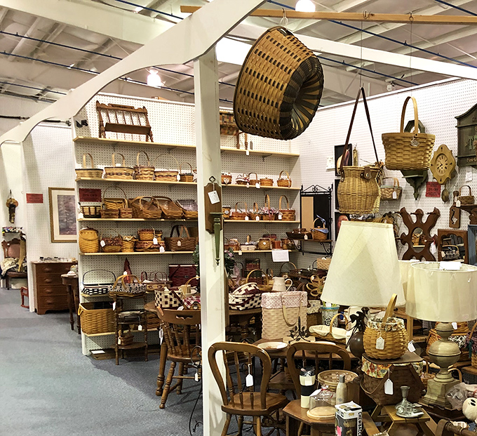 From this angle, you realize this place is basically an indoor city of memories and possibilities.