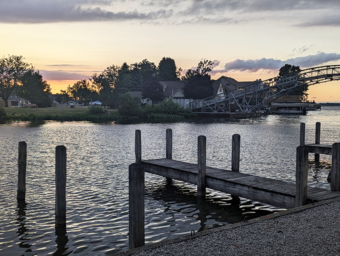 This weathered dock has witnessed thousands of fishing tales&mdash;each one growing slightly taller than the last with every retelling.