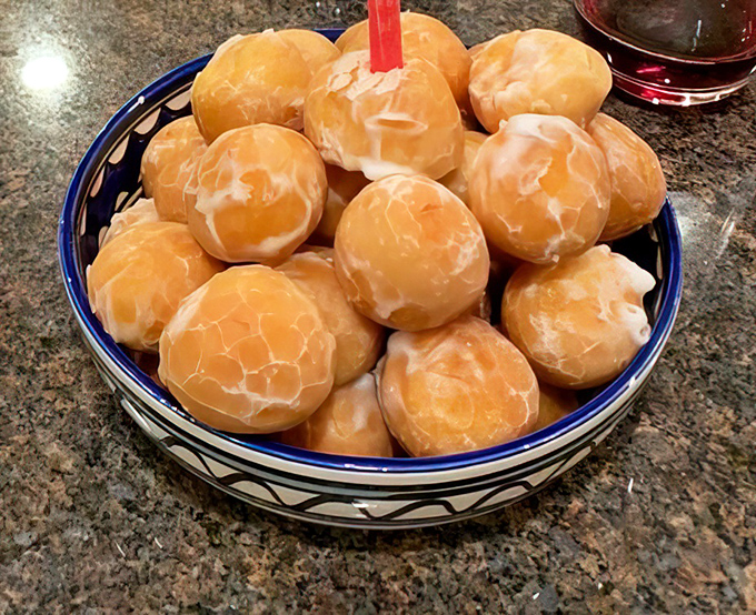 Little golden spheres of joy that prove sometimes the best things in life really do come in small, glazed packages.