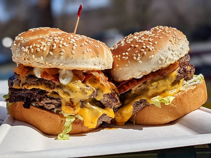 Behold the Double Bunny Burger in its natural habitat&mdash;a masterpiece of beef, cheese, and bacon that makes fancy $20 burgers seem embarrassingly overdressed.