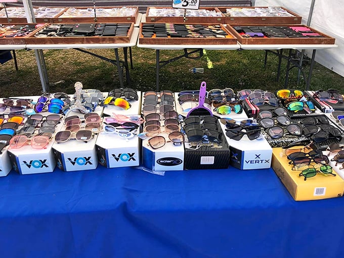 Sunglasses, sunglasses everywhere, but which pair to pick? Channel your inner Elton John or go classic Jackie O&mdash;all for pocket change.