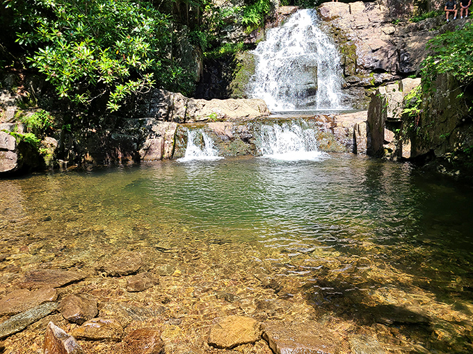 This waterfall proves that Pennsylvania's got serious competition for those fancy vacation destination postcards.