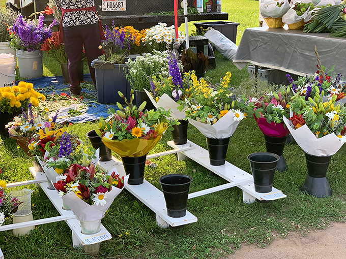 Nature's color palette on full display. These freshly-cut bouquets bring the garden to you&mdash;no green thumb required.