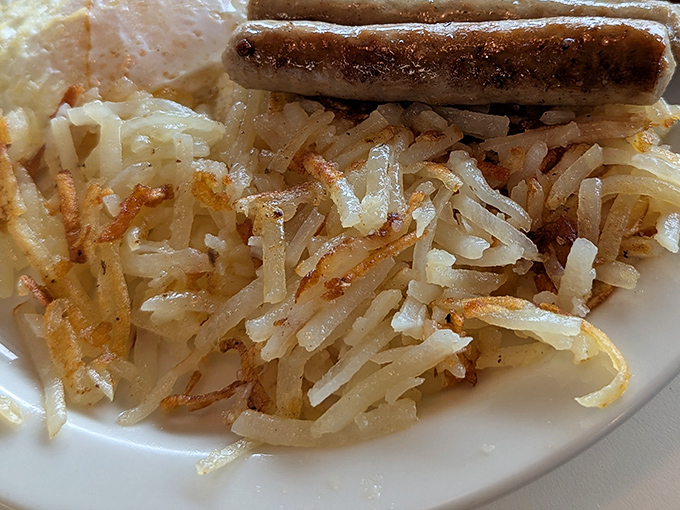 Hash browns that achieve the perfect crisp-to-tender ratio&mdash;the supporting actor that steals every breakfast scene it's in.