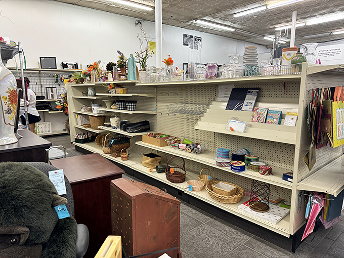 The home d&eacute;cor aisle: where someone else's "no longer sparks joy" becomes your living room's conversation piece for less than the cost of dinner out.