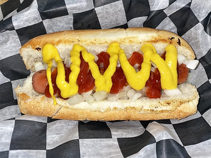 These aren't just hot dogs &ndash; they're perfectly grilled ambassadors of American comfort cuisine.
