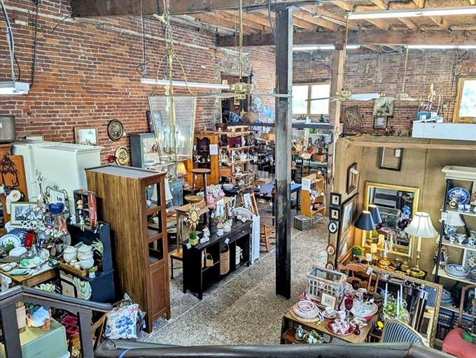 From this bird's-eye view, the organized chaos below promises discoveries that'll have you texting friends: "You won't believe what I found!"