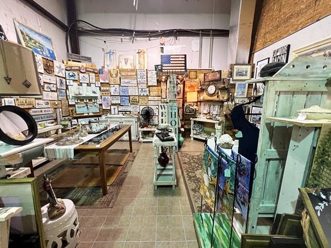 A gallery of Americana where every wall tells a story and every shelf holds fragments of our collective past.