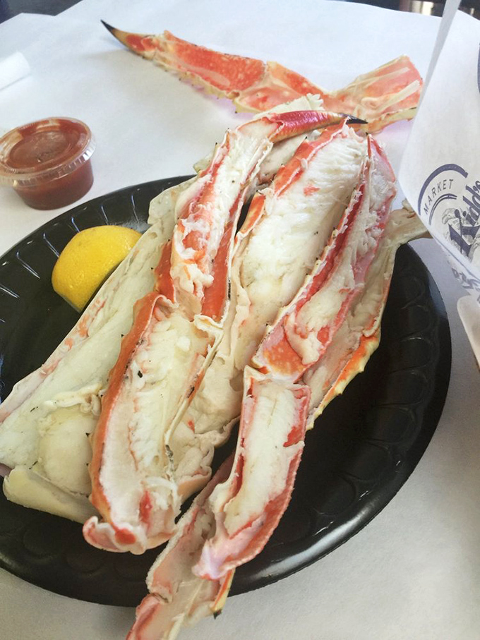 King crab legs: nature's way of making you work just hard enough for something absolutely worth the effort.