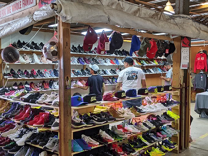 Sneakerheads, rejoice! This footwear wonderland offers everything from practical walking shoes to those limited-edition kicks you missed the first time around.