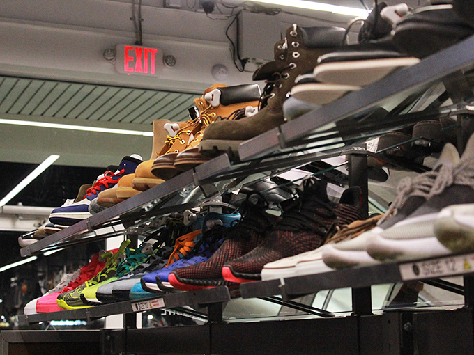 Shoe heaven isn't just for Carrie Bradshaw. This men's footwear section offers everything from weekend casual to boardroom serious.