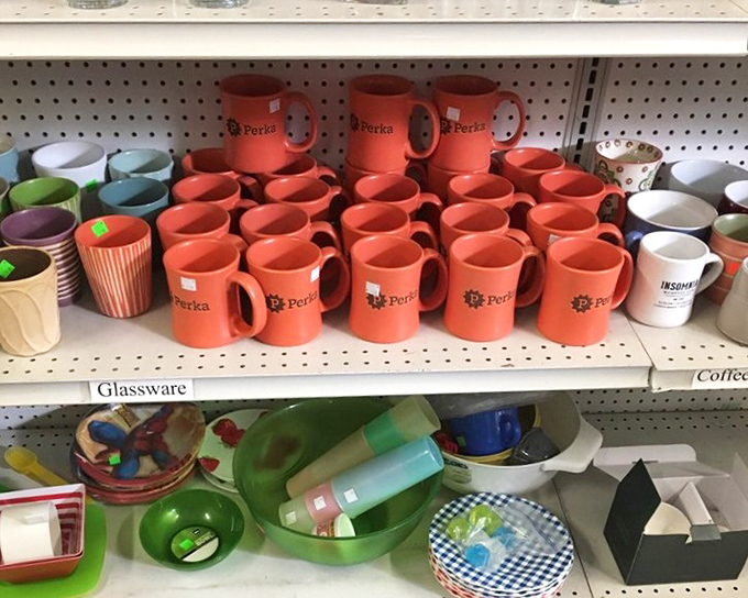 The great mug migration! These coral-colored "Perka" mugs could transform your morning coffee ritual from mundane to magnificent.