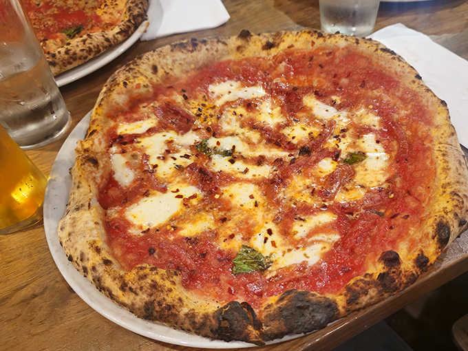 Pizza perfection to go? The box can barely contain the excitement of what's inside&mdash;pillowy crust, bright sauce, and cheese that makes you weak in the knees.