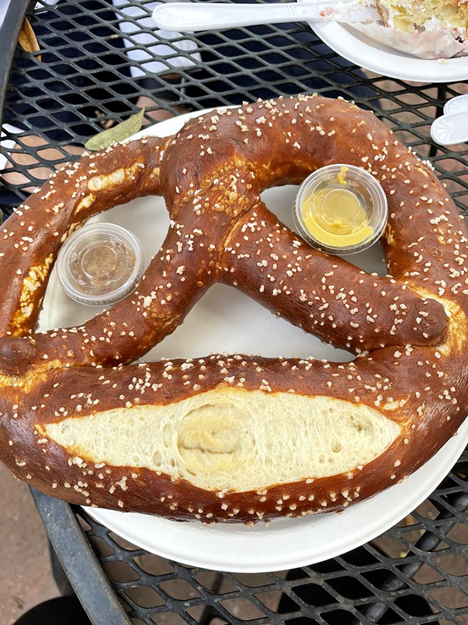 These pretzels make those mall versions look like twisted cardboard – this is the real Munich deal.