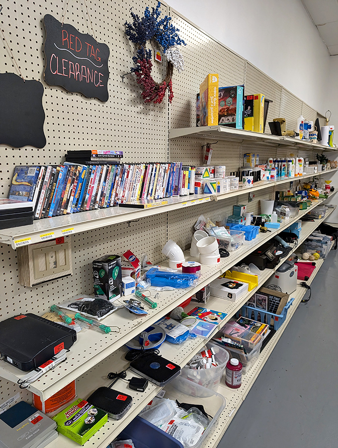 Red Tag Clearance: where already affordable items go to become absolute steals. It's like finding money in your winter coat, but better.