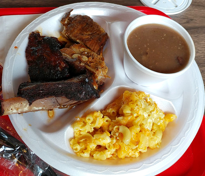 These ribs don't need a fancy introduction&mdash;they've got that bark-on-the-outside, tender-on-the-inside magic that speaks barbecue fluently.