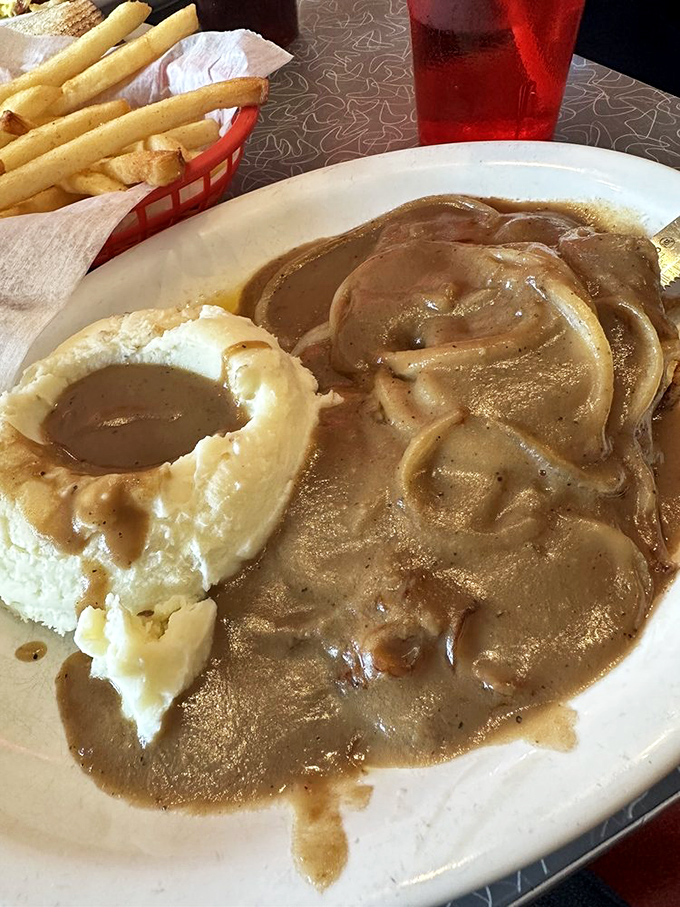 This roast beef sandwich proves that comfort food doesn't need fancy presentation to steal your heart completely.