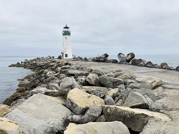 Nature's jigsaw puzzle&mdash;these massive rocks protect the harbor while creating a rugged pathway that makes you feel like you're on a mini adventure.