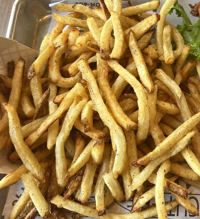 These aren't just fries&mdash;they're potato royalty. Hand-cut, perfectly crisp, and seasoned with such precision they deserve their own fan club.