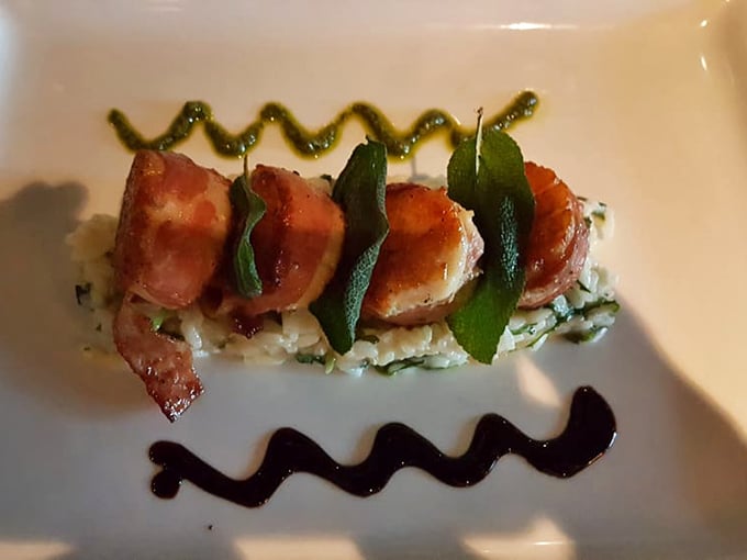 Prosciutto-wrapped delights arranged with artistic precision&mdash;proof that sometimes the most beautiful plating is also the most delicious.