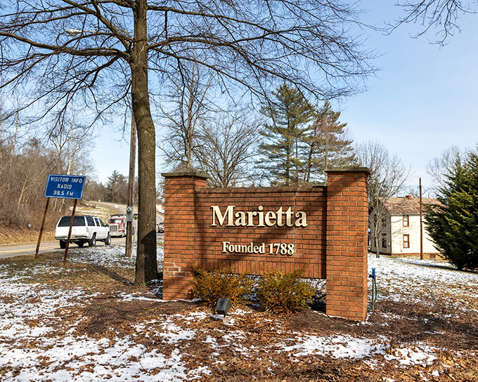 "Founded 1788" isn't just a date&mdash;it's Marietta's way of saying "I was cool before America even figured itself out."