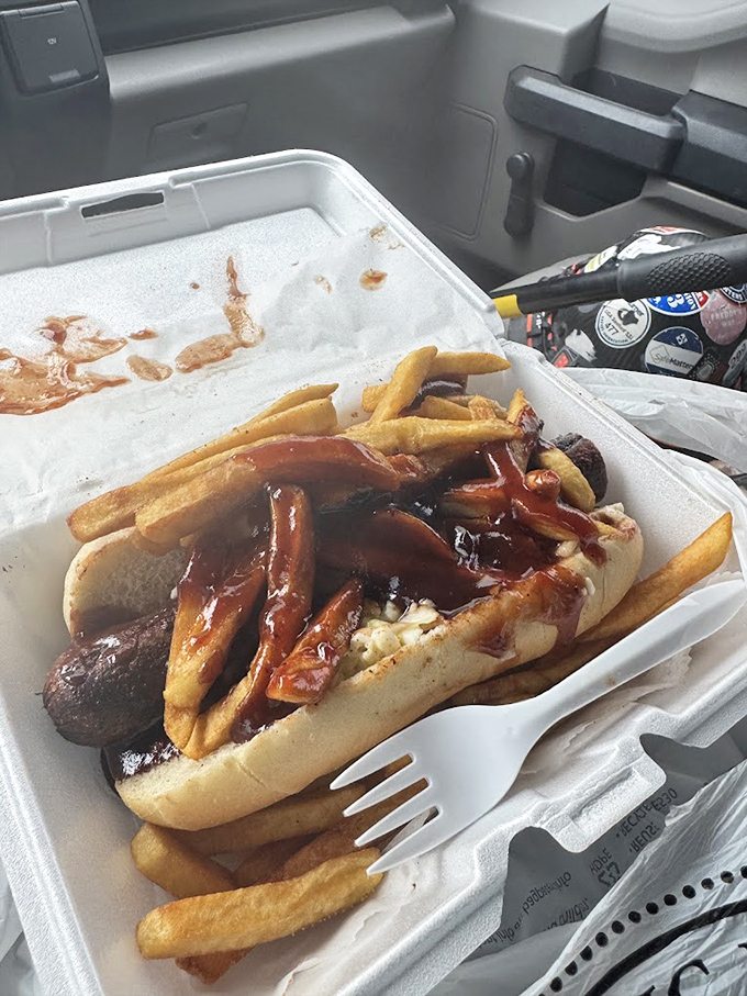 The Polish Boy &ndash; Cleveland's signature contribution to sandwich immortality. Fries ON the sandwich? That's not excess, that's genius.