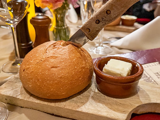 Warm bread and room-temperature butter&mdash;civilization's perfect pairing and the opening act to meat's main event. Simple pleasures at their finest.