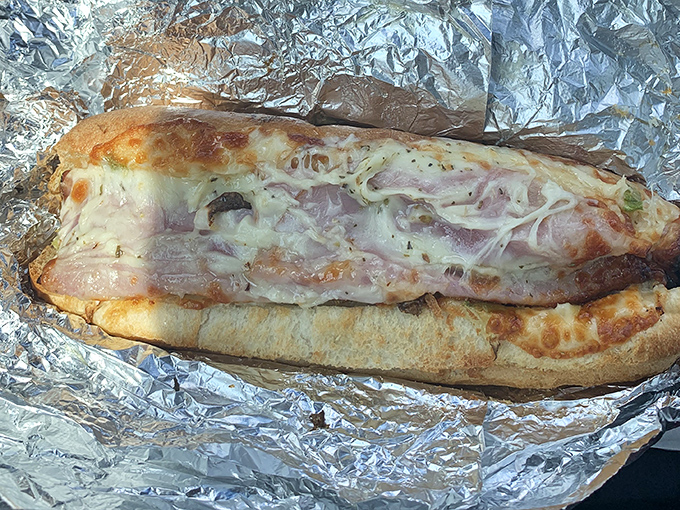 This loaded hoagie proves that sometimes the best sandwiches come wrapped in foil and served without pretense or apology.
