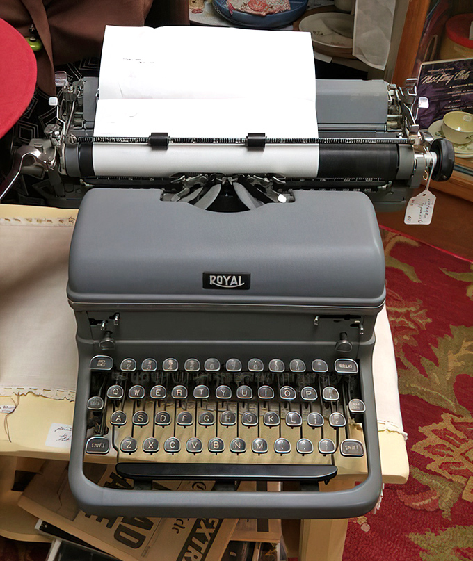 The satisfying clack of this Royal typewriter keys might just inspire the Great American Novel hiding inside you.