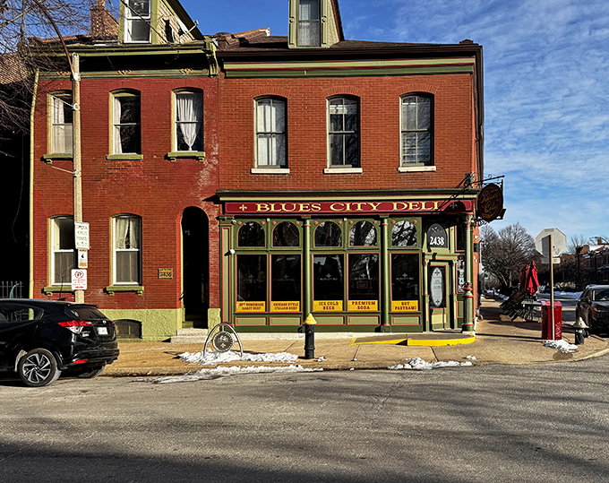 Blues City Deli's charming corner location looks like it belongs in a movie about finding the perfect sandwich.