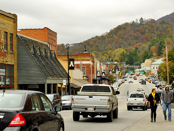 Mountain town charm with a college town energy. The rocking chairs are always waiting for you.