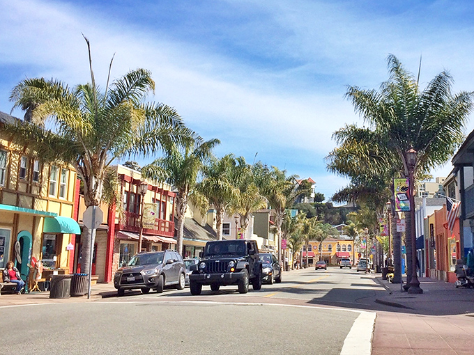 Capitola's tree-lined streets lead straight to sparkling Monterey Bay. Follow this road to where beach town charm meets seaside relaxation.