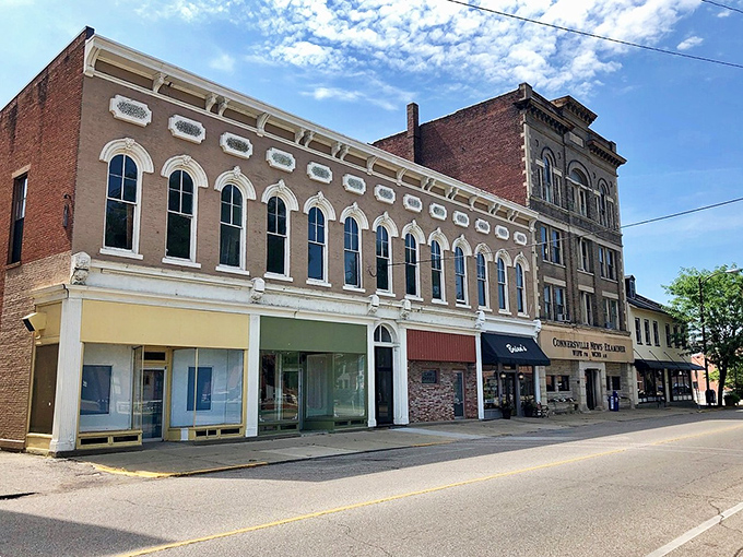 Connersville's historic downtown features well-preserved buildings that whisper stories of simpler times. Your $1,800 monthly budget buys you a chapter in this continuing tale.