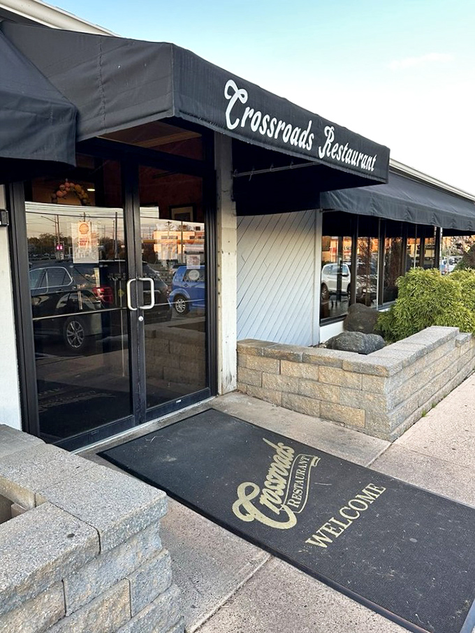 Crossroads Restaurant: Understated entrance, overwhelming flavor. This local favorite proves fancy awnings aren't required for five-star breakfast.