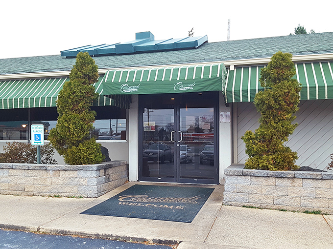 Crossroads Restaurant keeps it simple outside so they can focus on burger perfection inside. No distractions, just deliciousness!