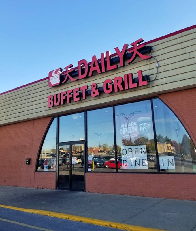 Simple storefront, spectacular spread! Daily Buffet & Grill reminds us that great food doesn't need fancy packaging to win hearts and fill stomachs.