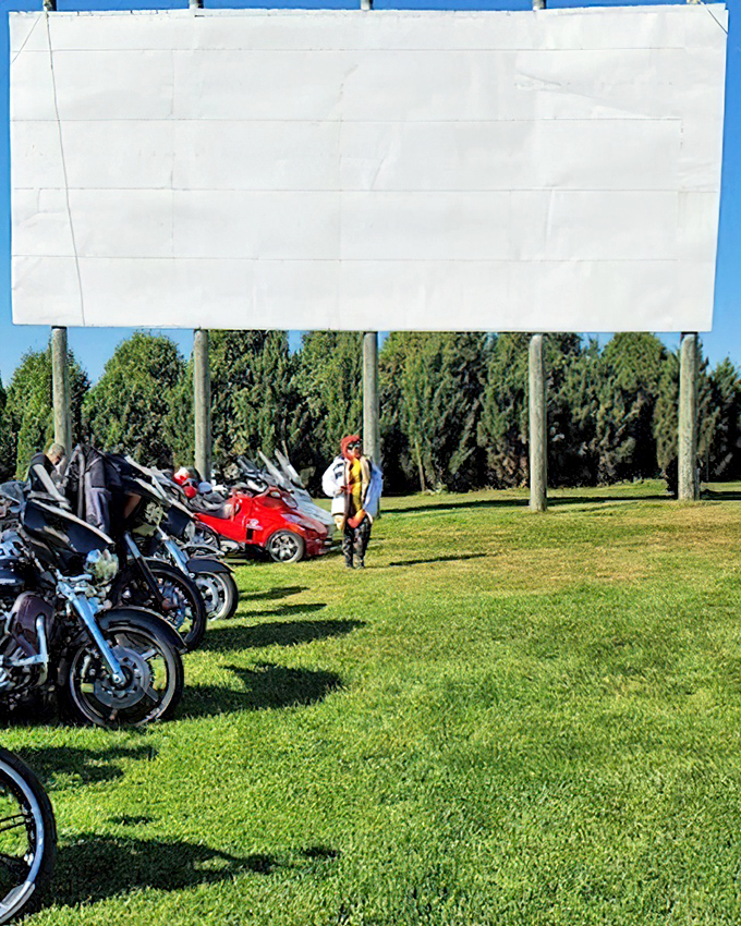 Field of Dreams lives up to its name with a grassy viewing area that feels more like a community picnic.