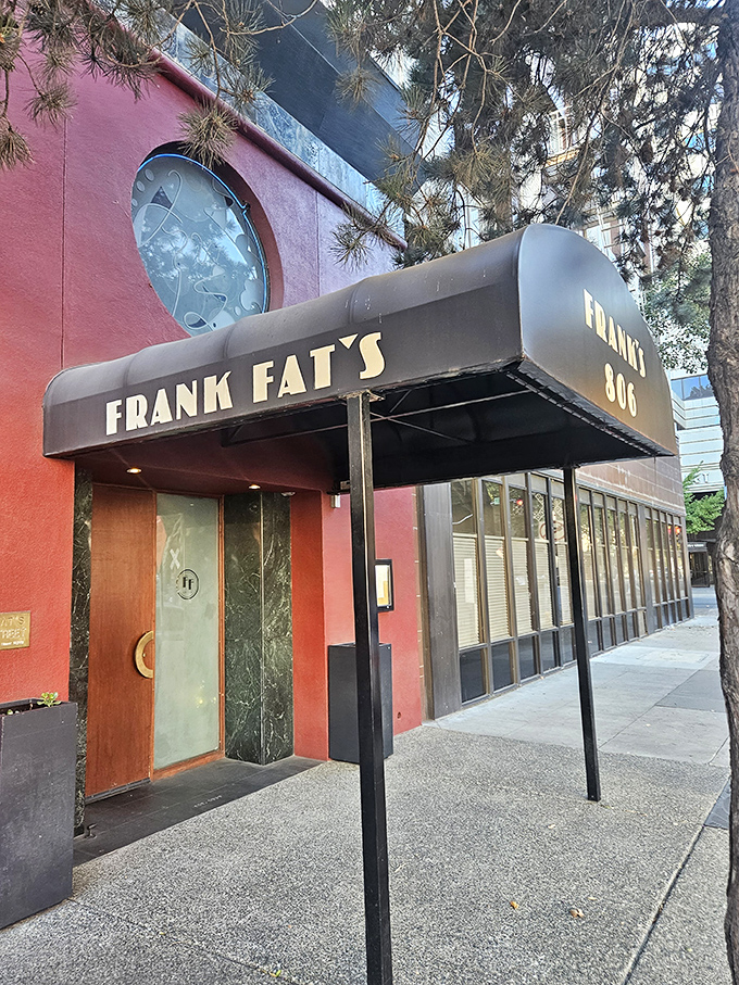 Frank Fat's elegant awning promises a dining experience that's outlasted decades of food trends for good reason.