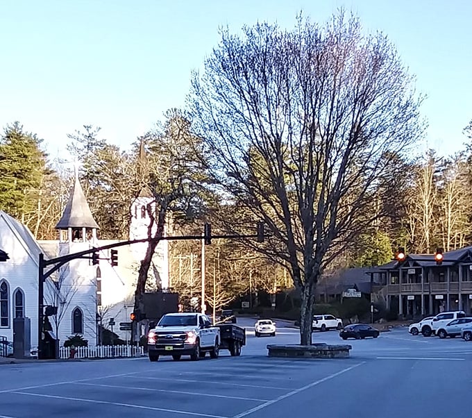 Highlands' tree-lined streets create natural tunnels of green leading to downtown discoveries.