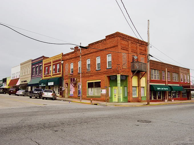 Liberty's modest post office serves as the town's beating heart, where mail and local gossip are exchanged with equal enthusiasm.