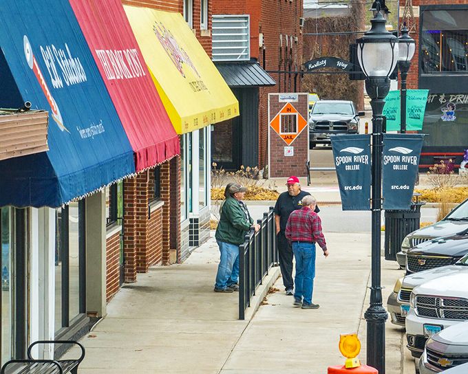 Macomb's historic courthouse square anchors a downtown straight from a heartland postcard. Where "rush hour" means three cars at the four-way stop. 