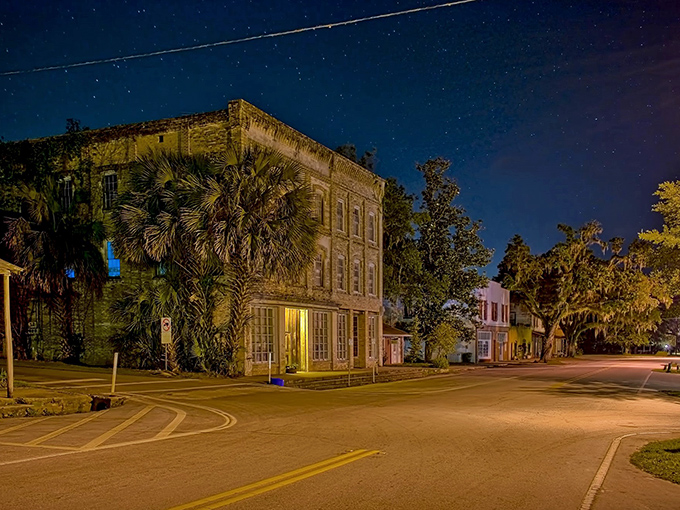 Micanopy's main drag is the antithesis of modern Florida &ndash; no high-rises, no traffic, just brick buildings where time slows to a delicious crawl.
