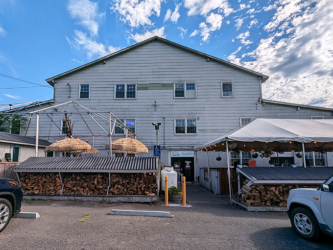 Those woodpiles outside Monk's aren't decoration&mdash;they're the secret ingredient in every bite of brisket.