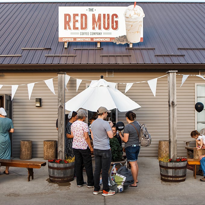 The Red Mug Coffee Company in Mount Hope proves that good coffee isn't just for big cities &ndash; rural Ohio knows its beans too.