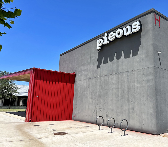 Where concrete modern meets timeless flavor. This Austin standout proves great pizza doesn't need traditional red-checkered tablecloths to transport your taste buds.