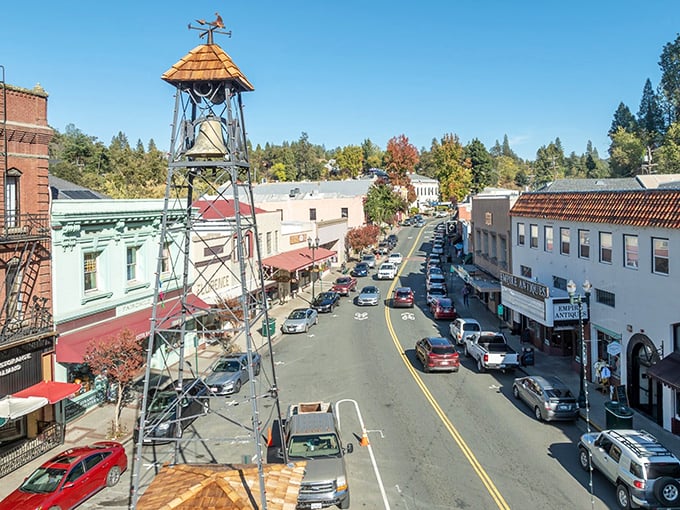 Placerville's historic downtown curves through the heart of Gold Country like a page from history.