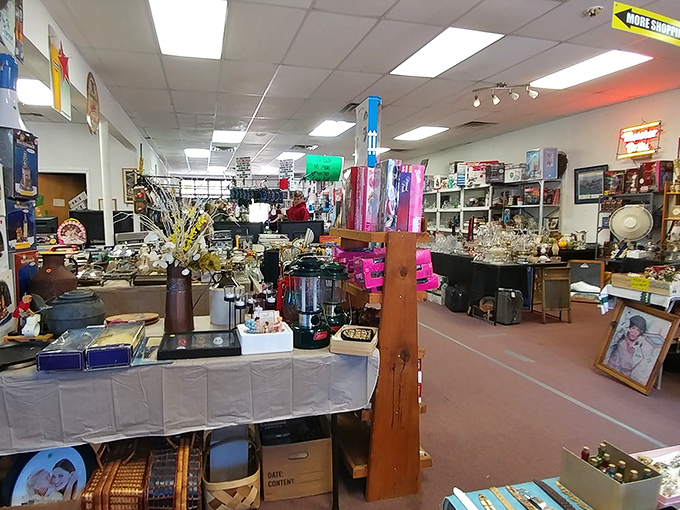 Pocono Bazaar's outdoor tables stretch toward the horizon&mdash;a retail galaxy where each vendor is its own planet of possibilities.